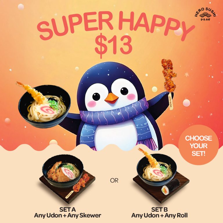 Super Happy $13 Combo – Hero Sushi