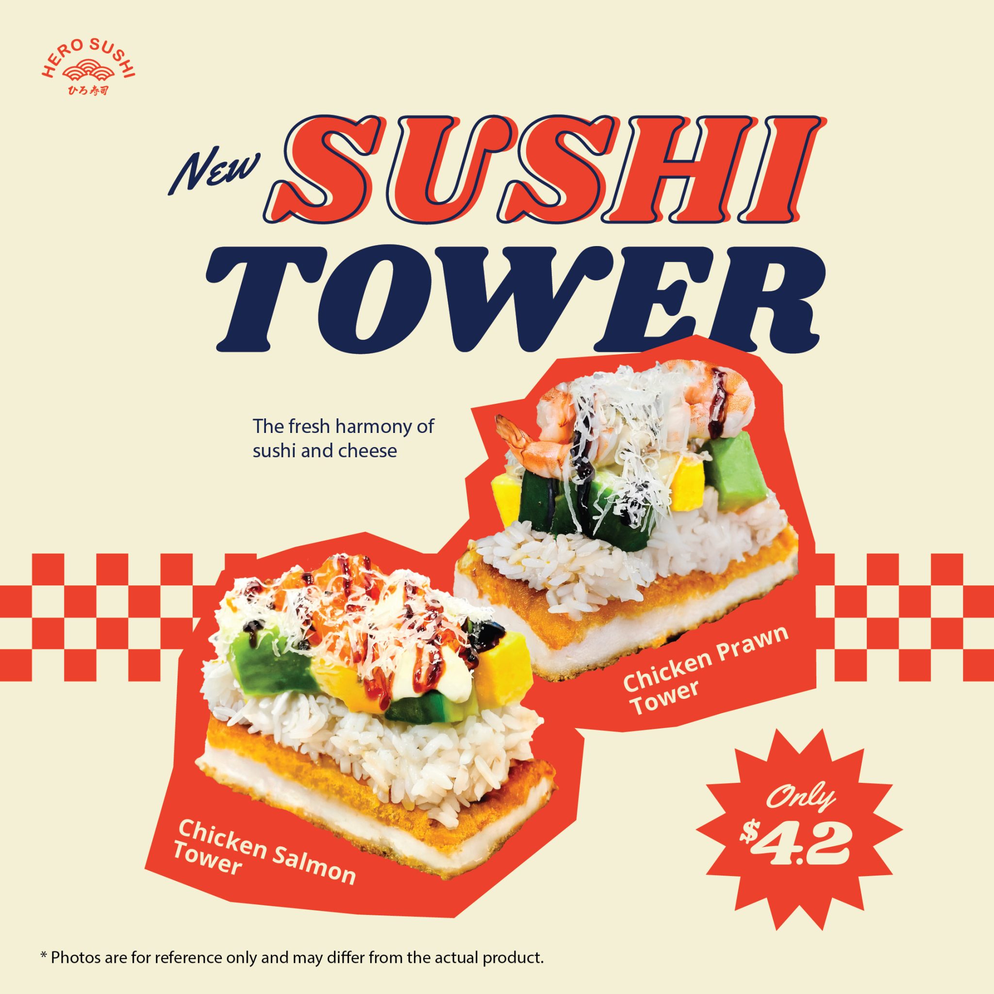 NEW SUSHI TOWER LAUNCHING – Hero Sushi